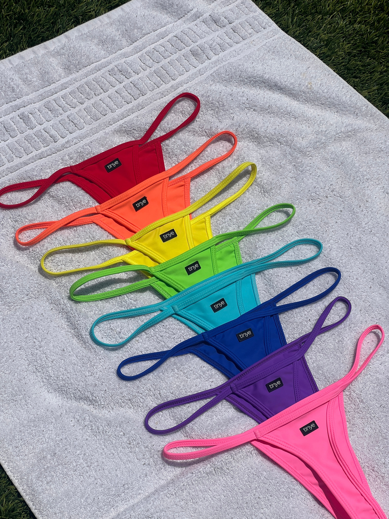 COLORAMA | 80s Inspired Retro Bikinis | Neon Thong Bikini Sets – Tinye ...