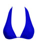 Royal Blue Halter Bikini Top | Blue Classic 80s Halter Bikini Top ...