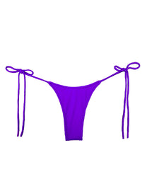 Bright Purple Bathing Suit | Neon Purple Thong Bikini Set | Tinye Swimwear