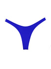 Royal Blue Thong Bikini Bottoms | Blue Cheeky High Cut Brazilian Bikini ...