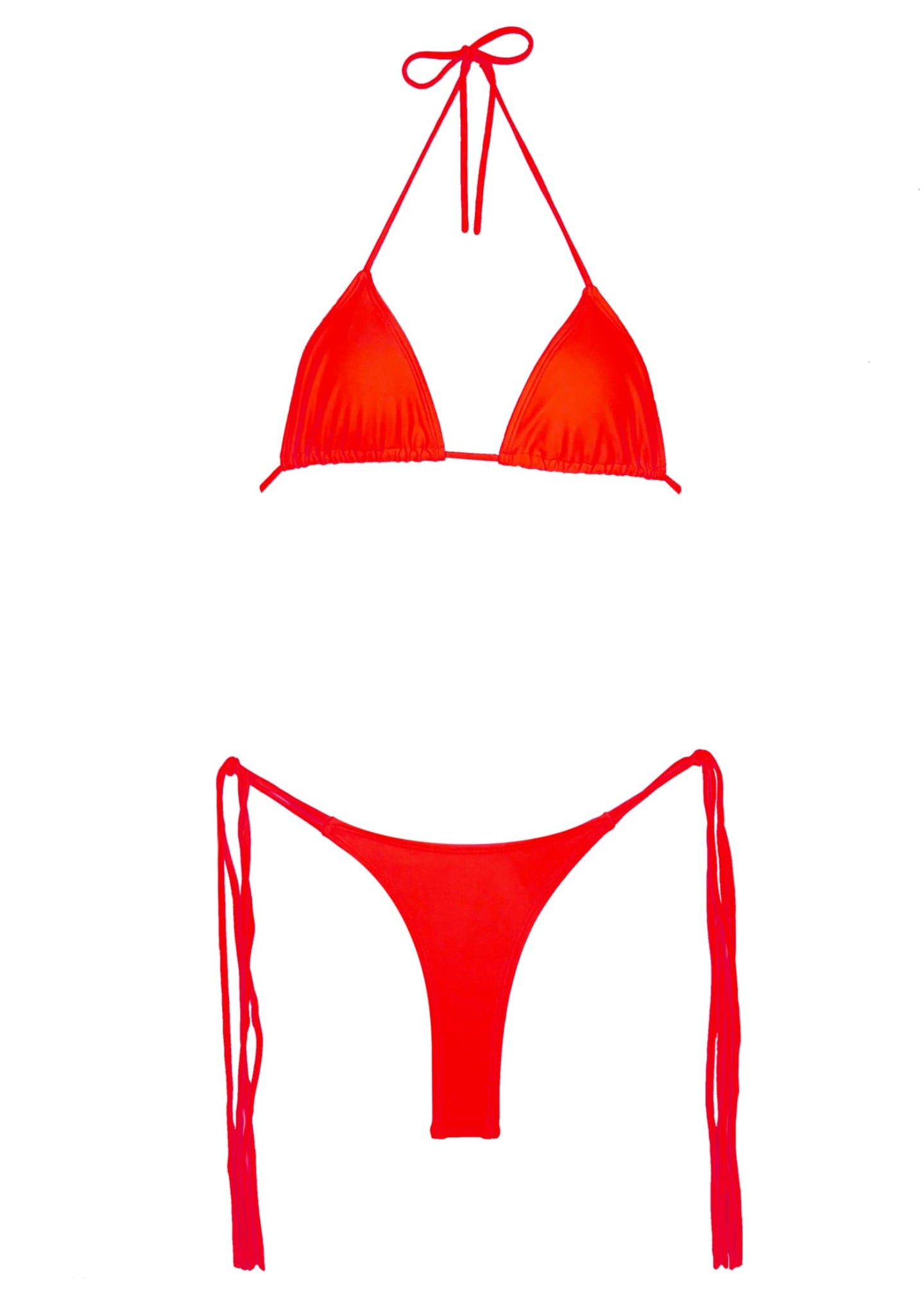 Red Bikini Set | Red String Bikini | Tinye Swimwear